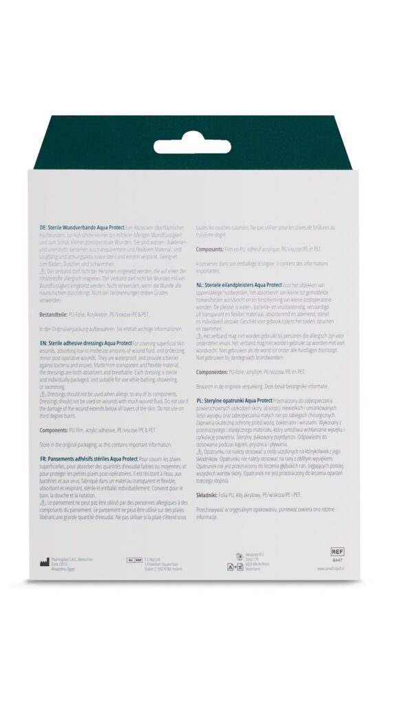 Steriele eilandpleisters Aqua Protect – Waterdicht | Sana First Aid
